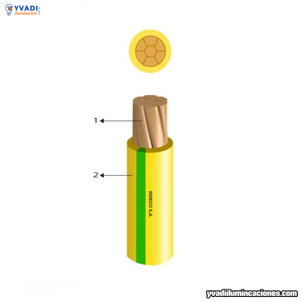 Cable a Tierra NH-90 16 MM2 Indeco – yvadiiluminaciones